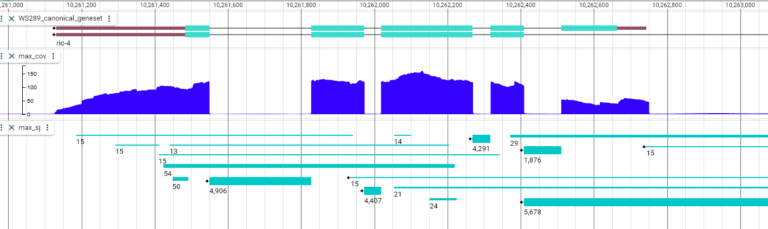 Tutorial alternative splicing: examples